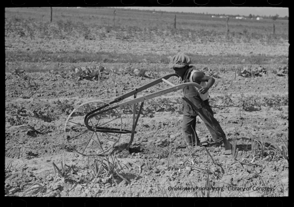 Boy with a Plow, 1938